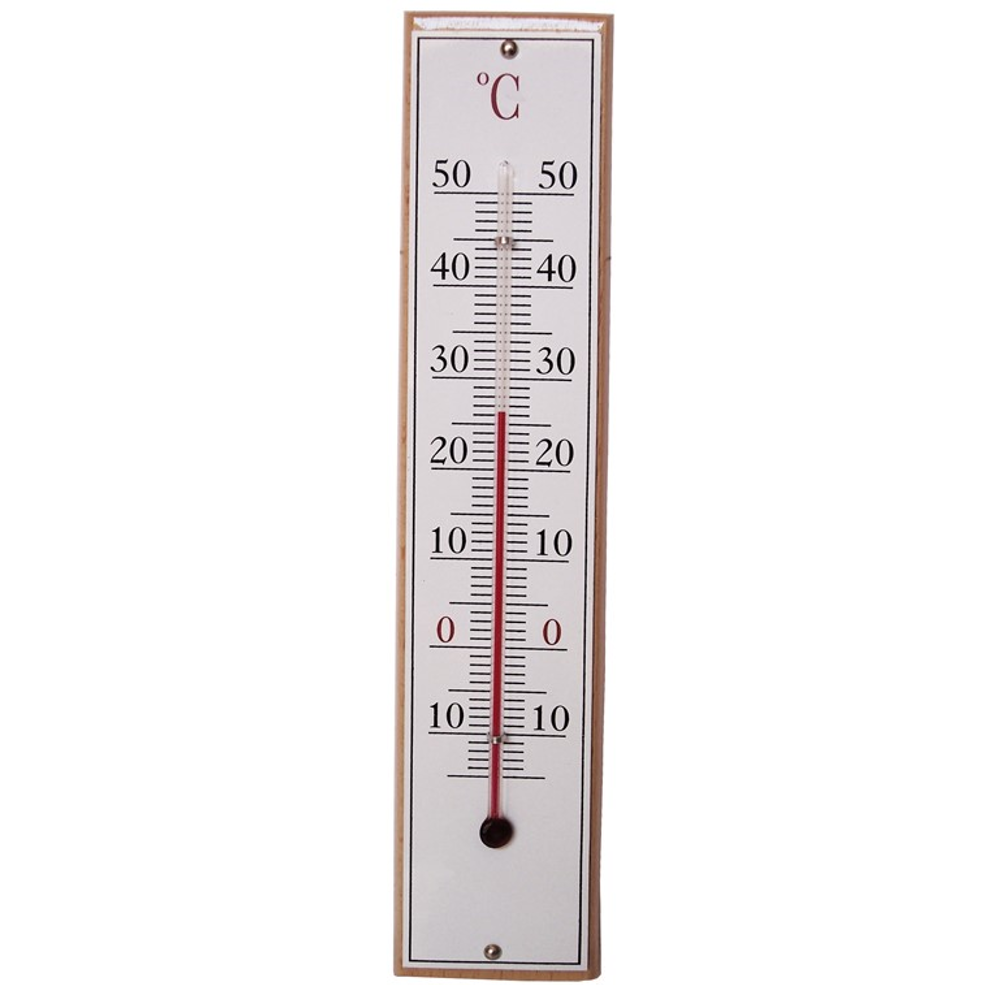 TERMOMETRO ATMOSFERICO ALUMINIO-MADERA REF.605