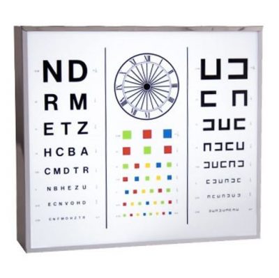 optotipo adulto wecker c/luz - Fleming SA